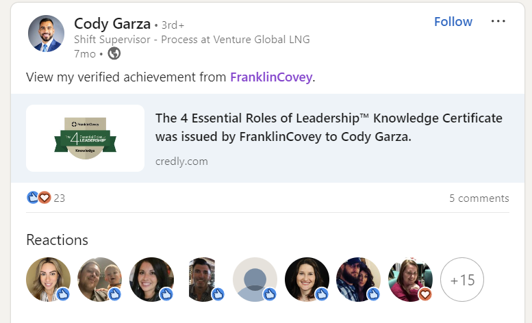 Enhancing Employability with FranklinCovey's LeaderU and Credly's Digital Badges